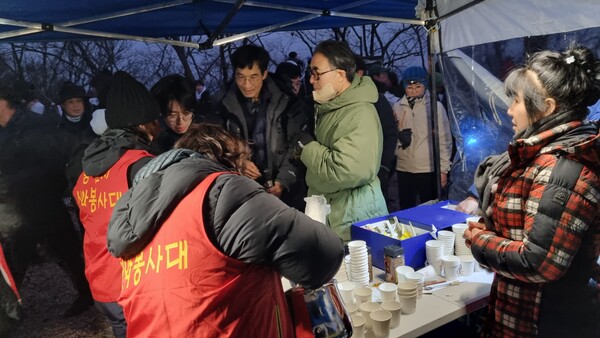 용인 석성산, 2025년 1월1일 乙巳年 해맞이 행사